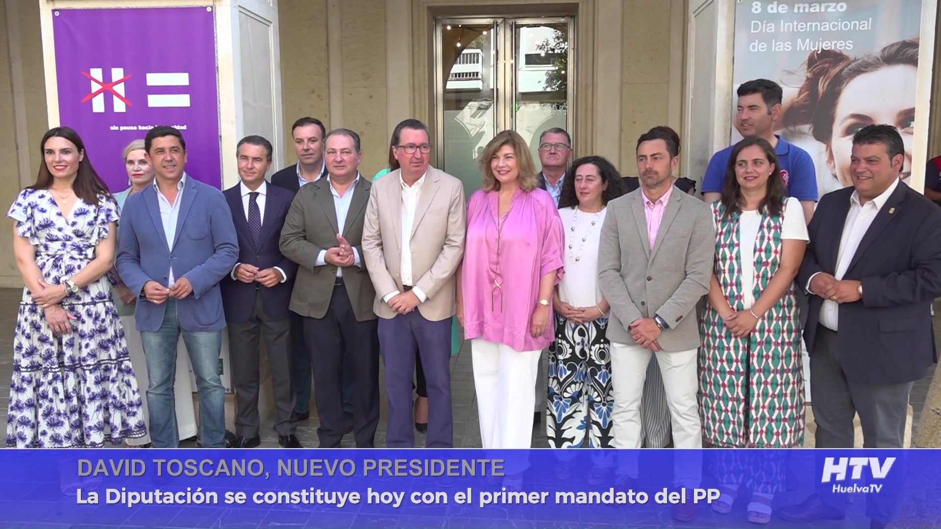 DAVID TOSCANO, NUEVO PRESIDENTE | Huelva Tv A la Carta