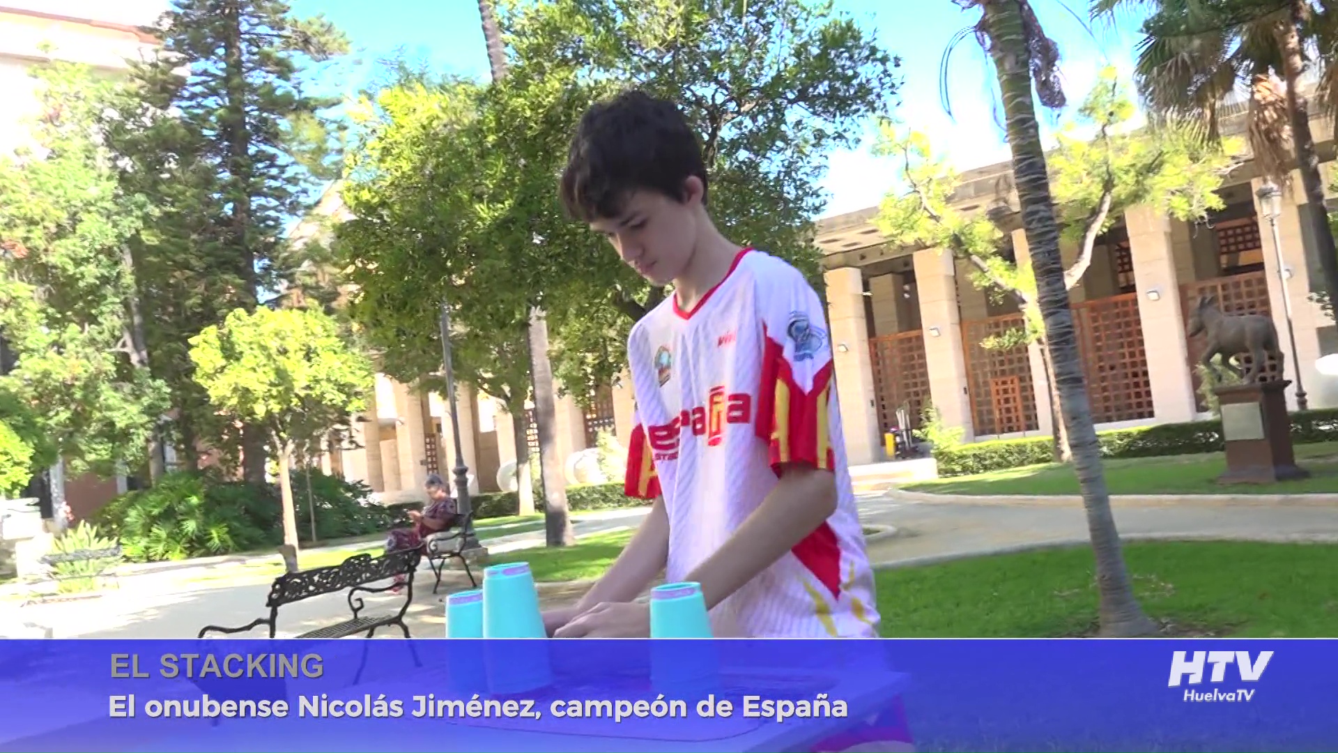 NICOLÁS JIMÉNEZ CAMPEÓN ESPAÑA STACKING | Huelva Tv A la Carta