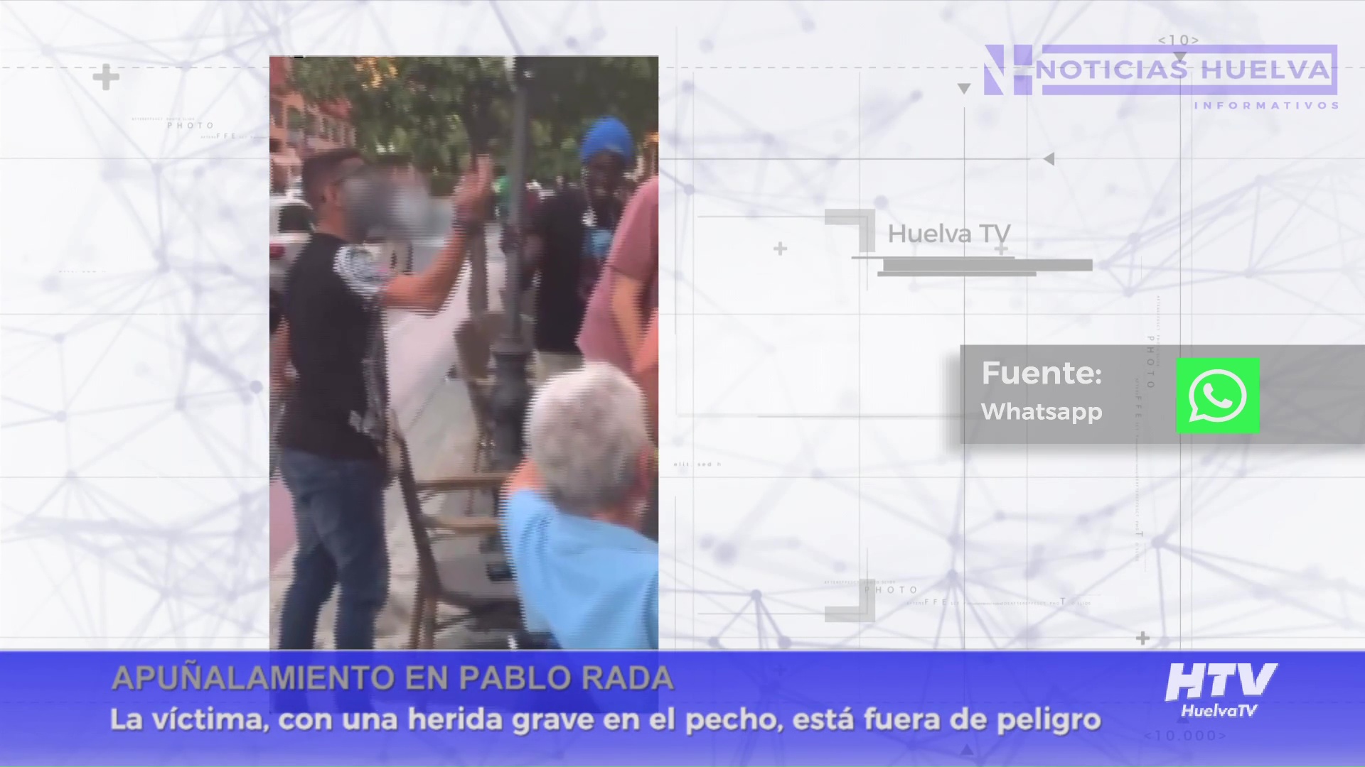 APUÑALAMIENTO EN PABLO RADA | Huelva Tv A la Carta