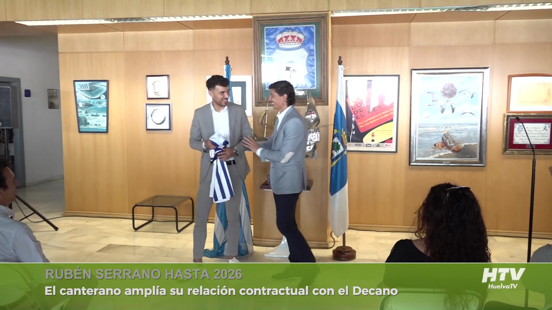 RENOVACION DE RUBÉN SERRANO | Huelva Tv A la Carta